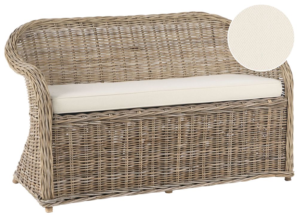 Rattan 2 seater store