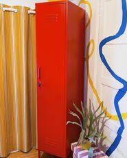 Storage Unit FROME Metal Red | Beliani.co.uk