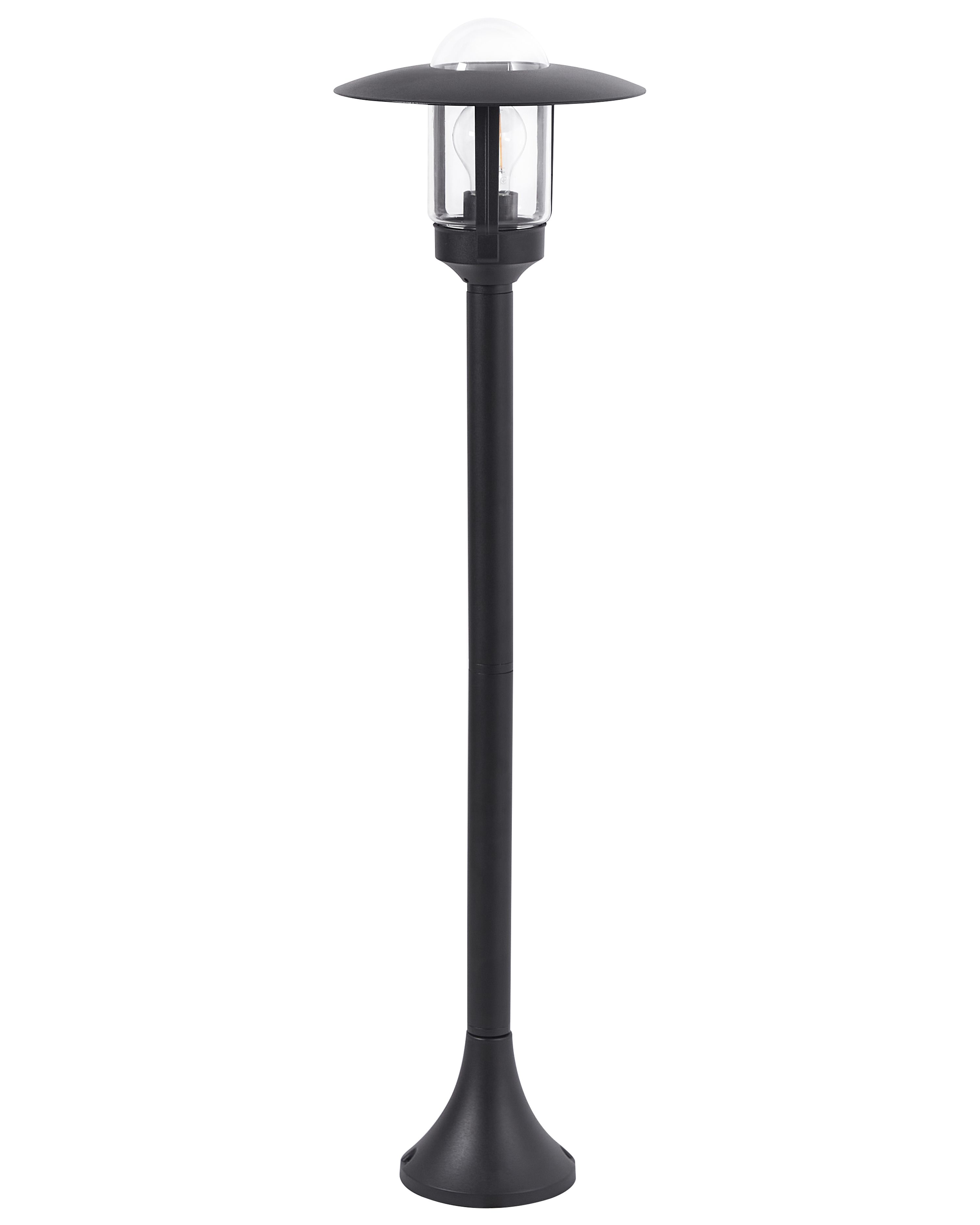 Outdoor Bollard Lamp Black TIZU | Beliani.co.uk