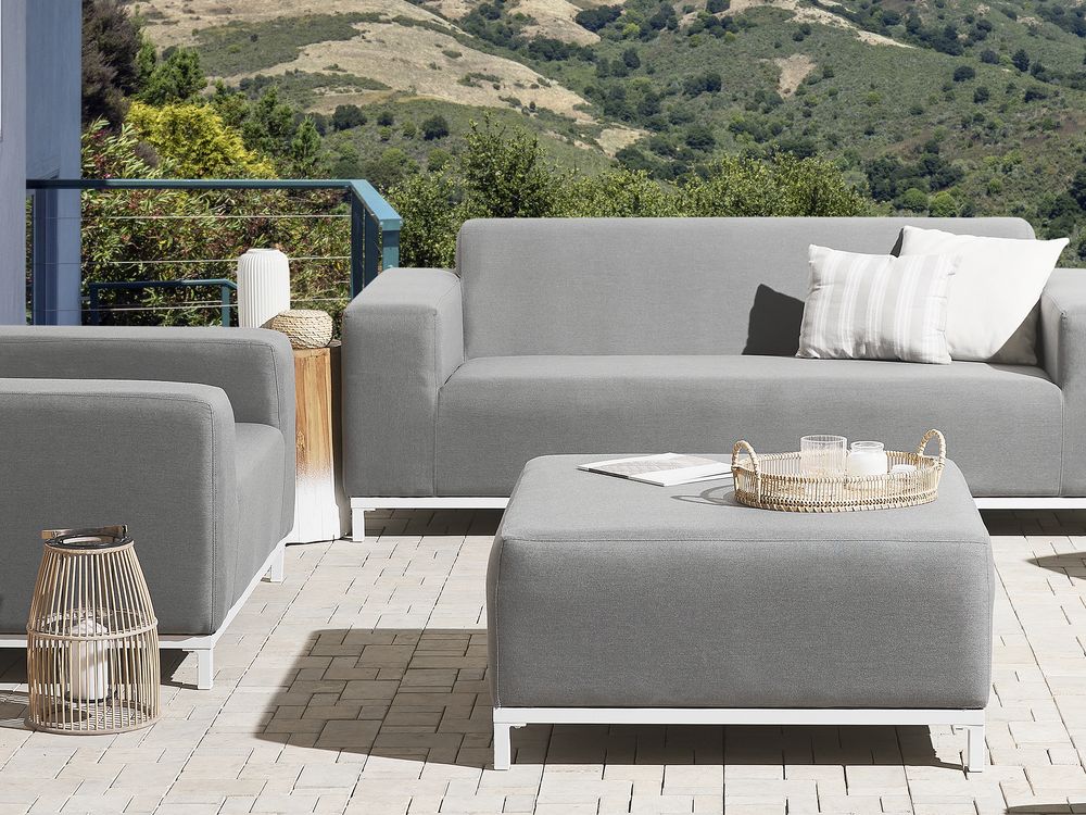 Storage Bench WASHINGTON Light Brown | Beliani.co.uk