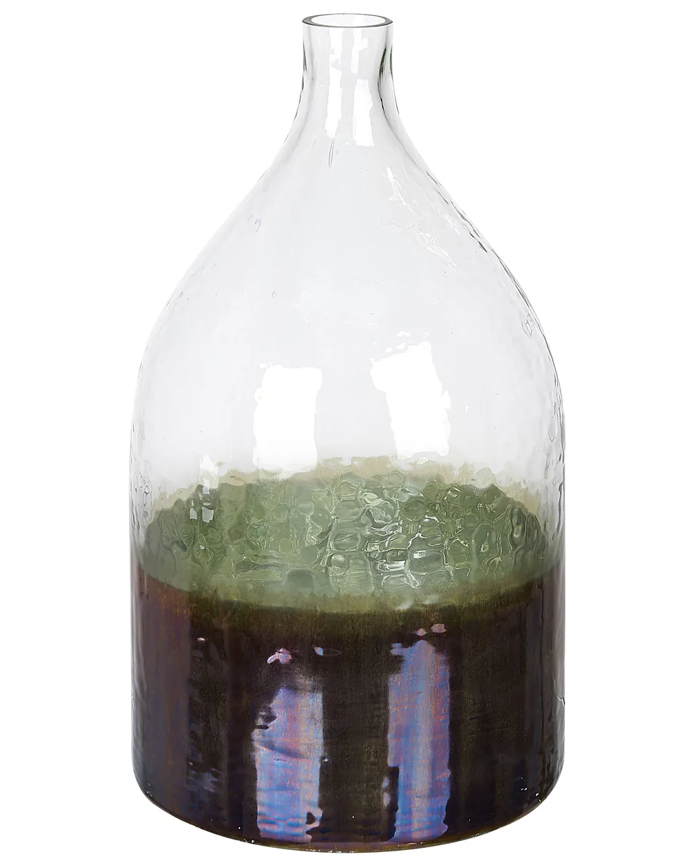 Flower Vase RAZALA Glass 34 cm Multicolour | Beliani.co.uk