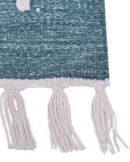 Outdoor Rug YAVU Blue 80 x 150 cm | Beliani.co.uk