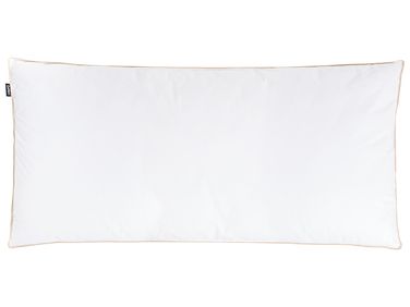 3-Chamber Bed Pillow ETNA High Duck Feathers and Down 40 x 80 cm White ...
