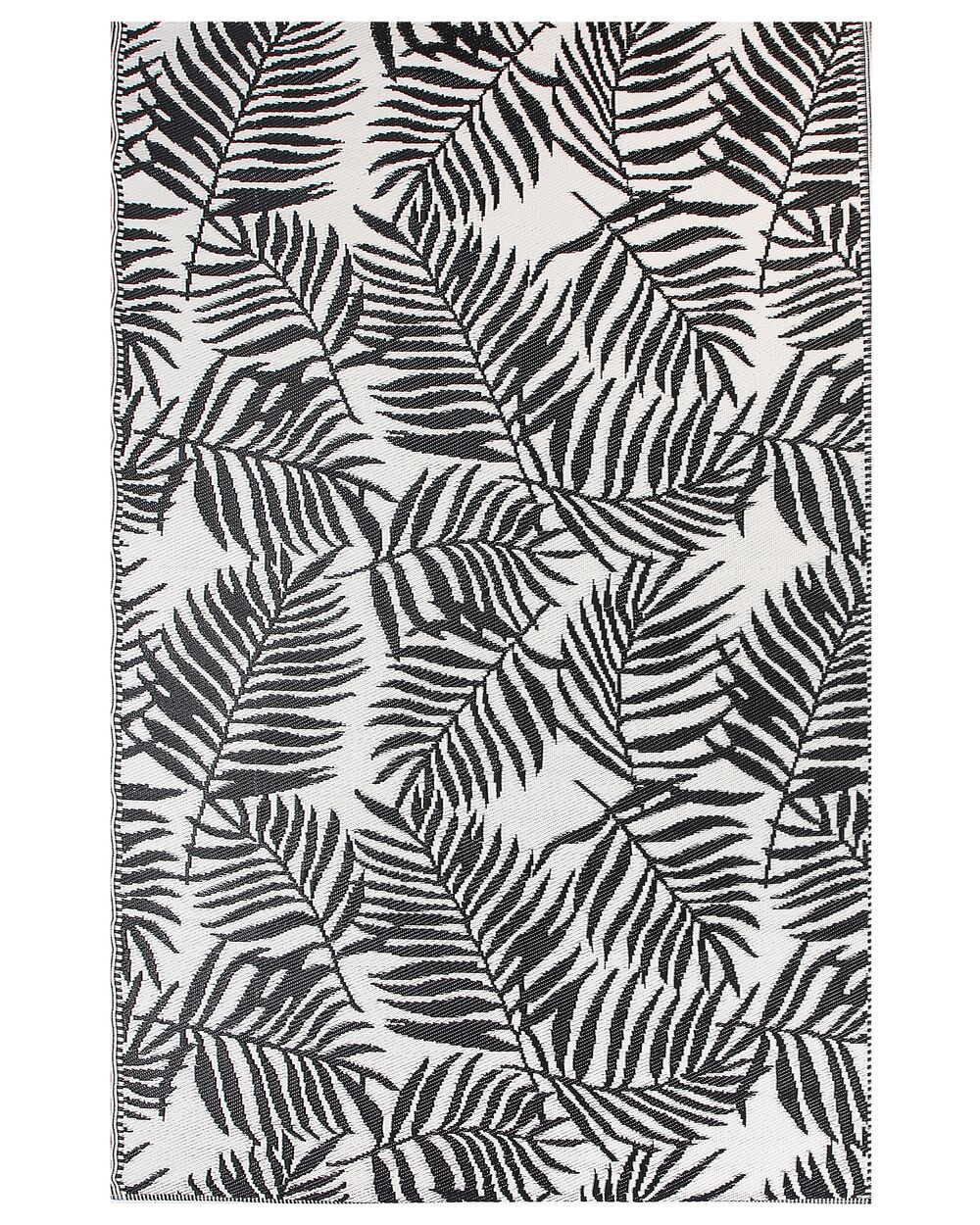 Outdoor Area Rug 180 x 270 cm Black KOTA Beliani