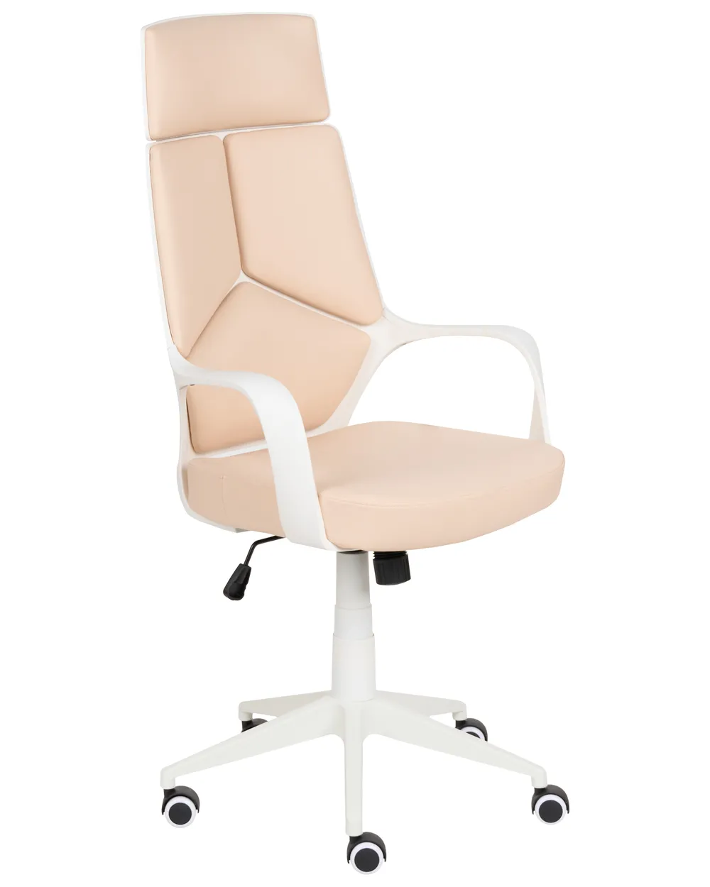 Sedia da ufficio DELIGHT Pelle sintetica Rosa pesca | Beliani.it