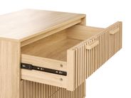 3 Drawer Chest LYNWOOD Light Brown | Beliani.co.uk