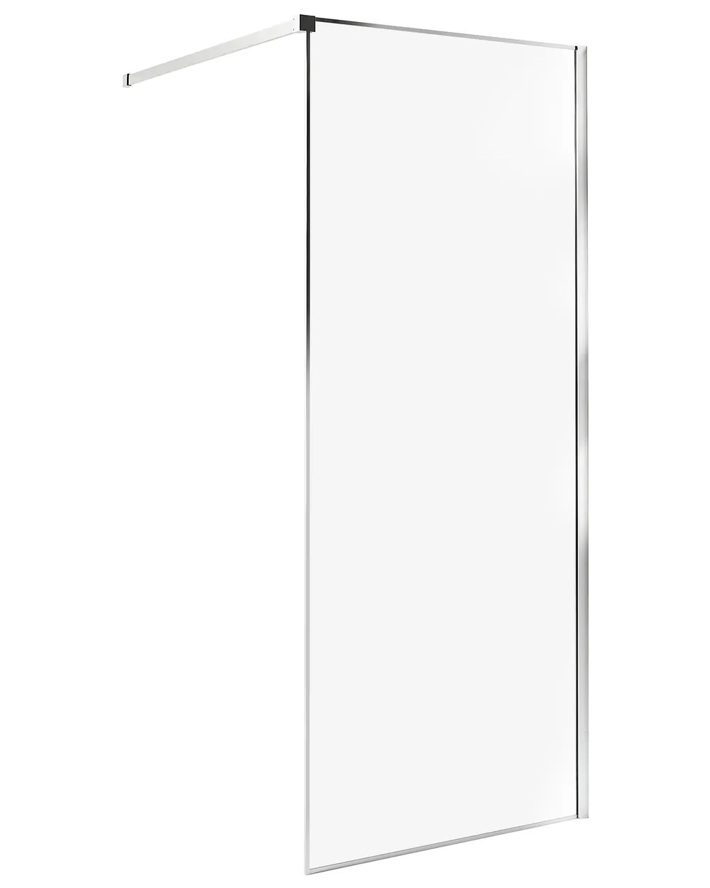 Suihkuseinä WASPAM 90 x 190 cm Musta | Beliani.fi