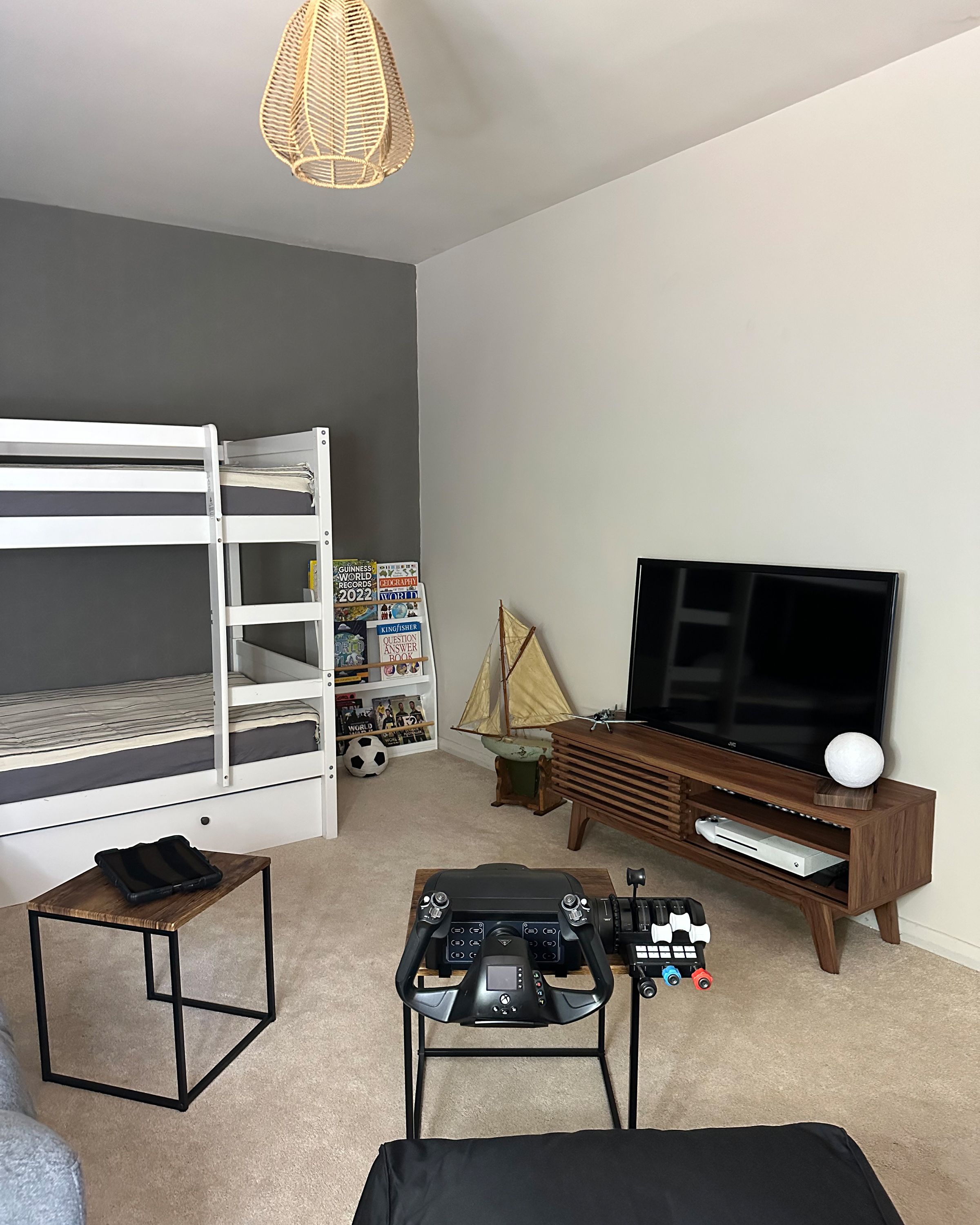 Set of 2 Side Tables DENNY Dark Brown | Beliani.co.uk