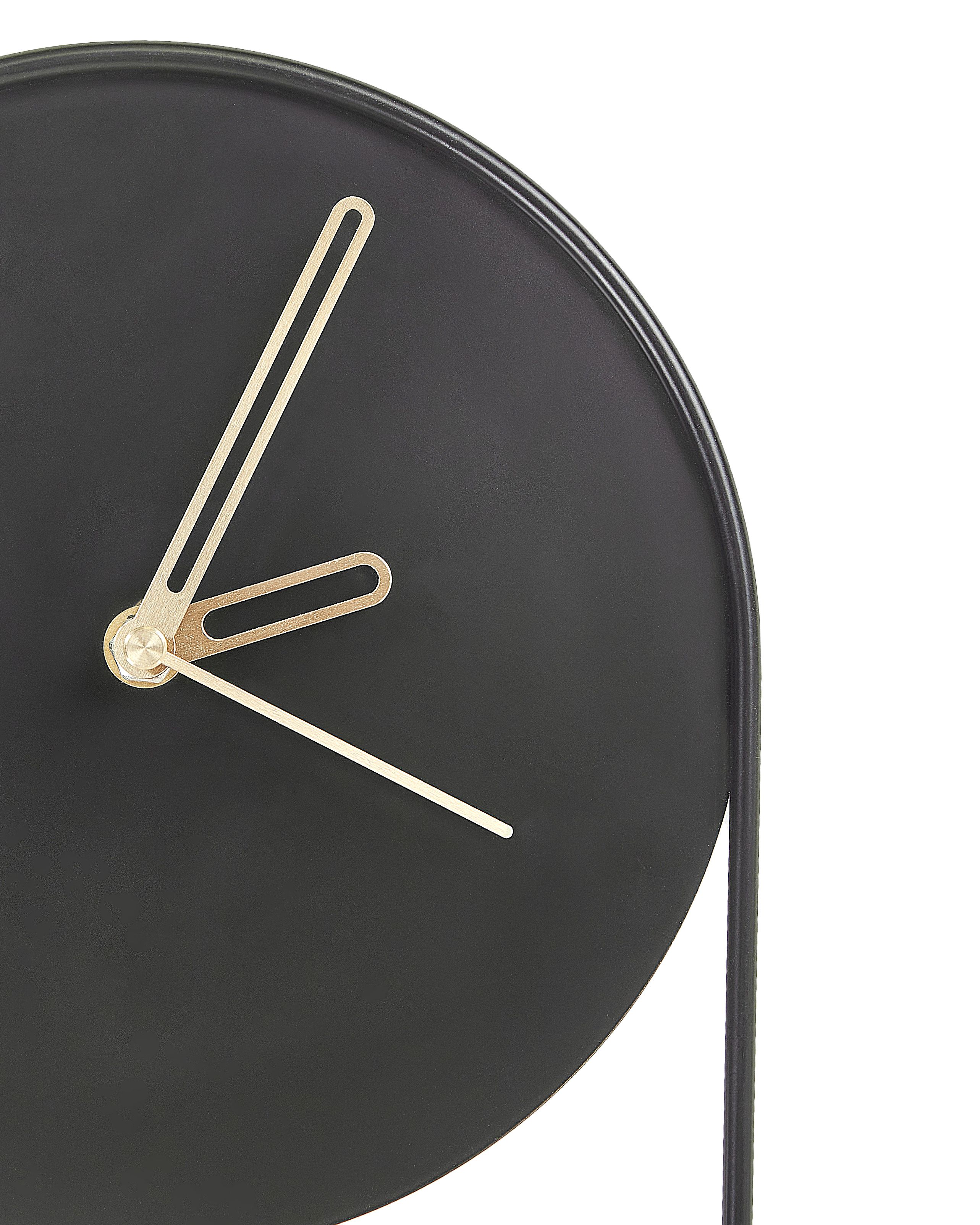 Wall Clock SALVAN 20 cm Metal Black | Beliani.co.uk