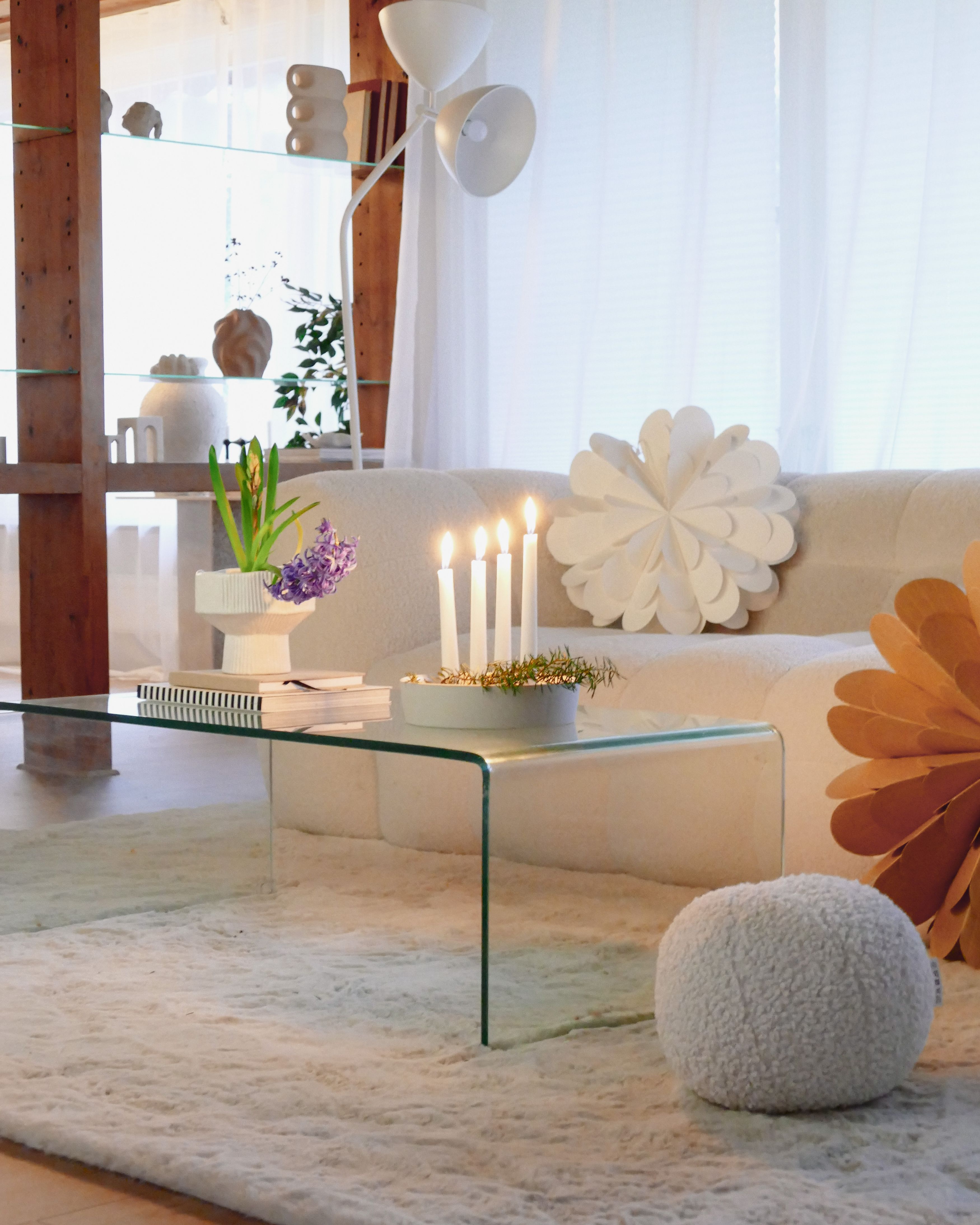 Soffbord KENDALL Härdat glas Transparent | Beliani.se