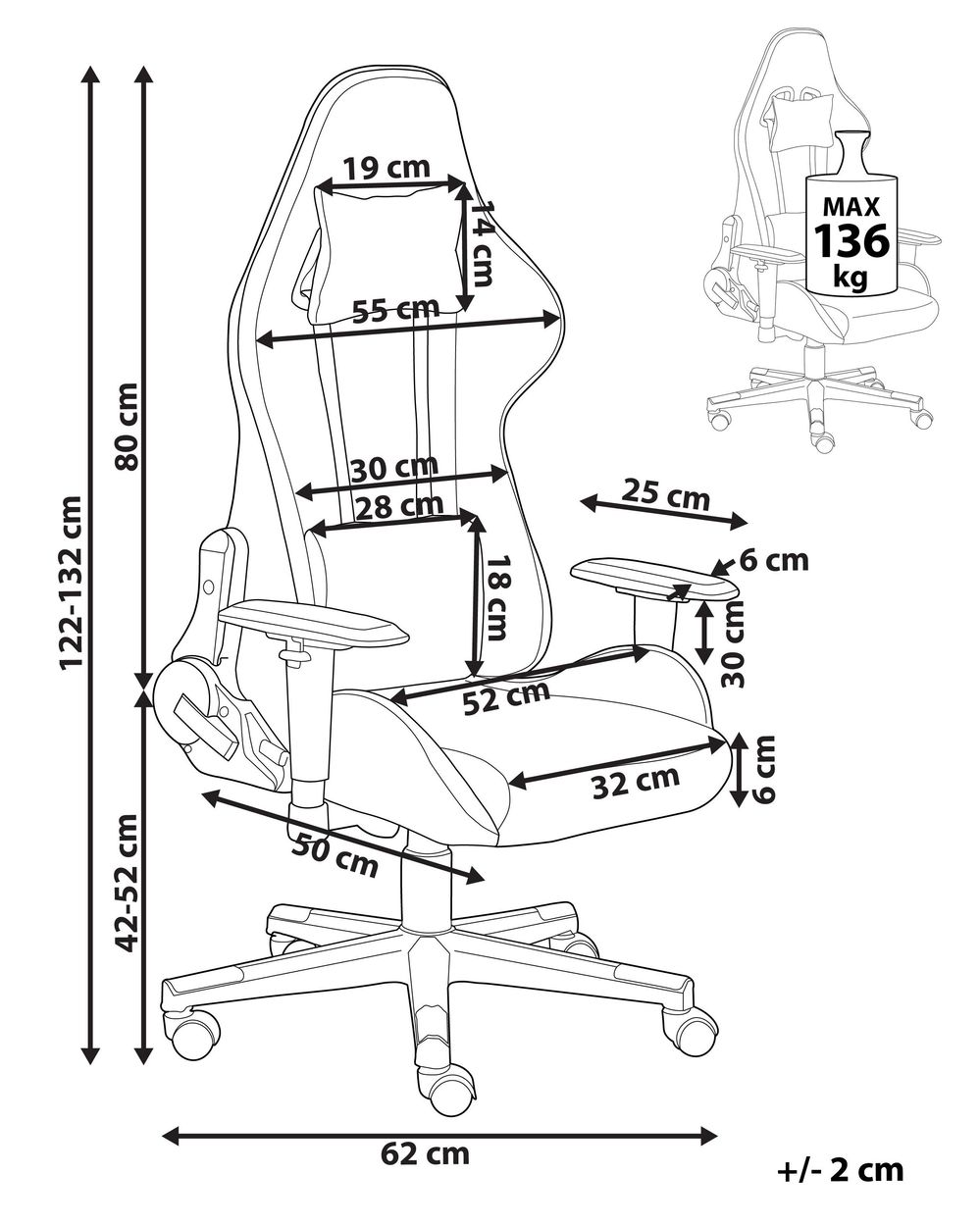 Skolestol Tegning Mandlig Halvfigur Siddende I En Stol Med En