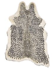 Cheetah Print Rug Brown NAMBUNG | Beliani.co.uk