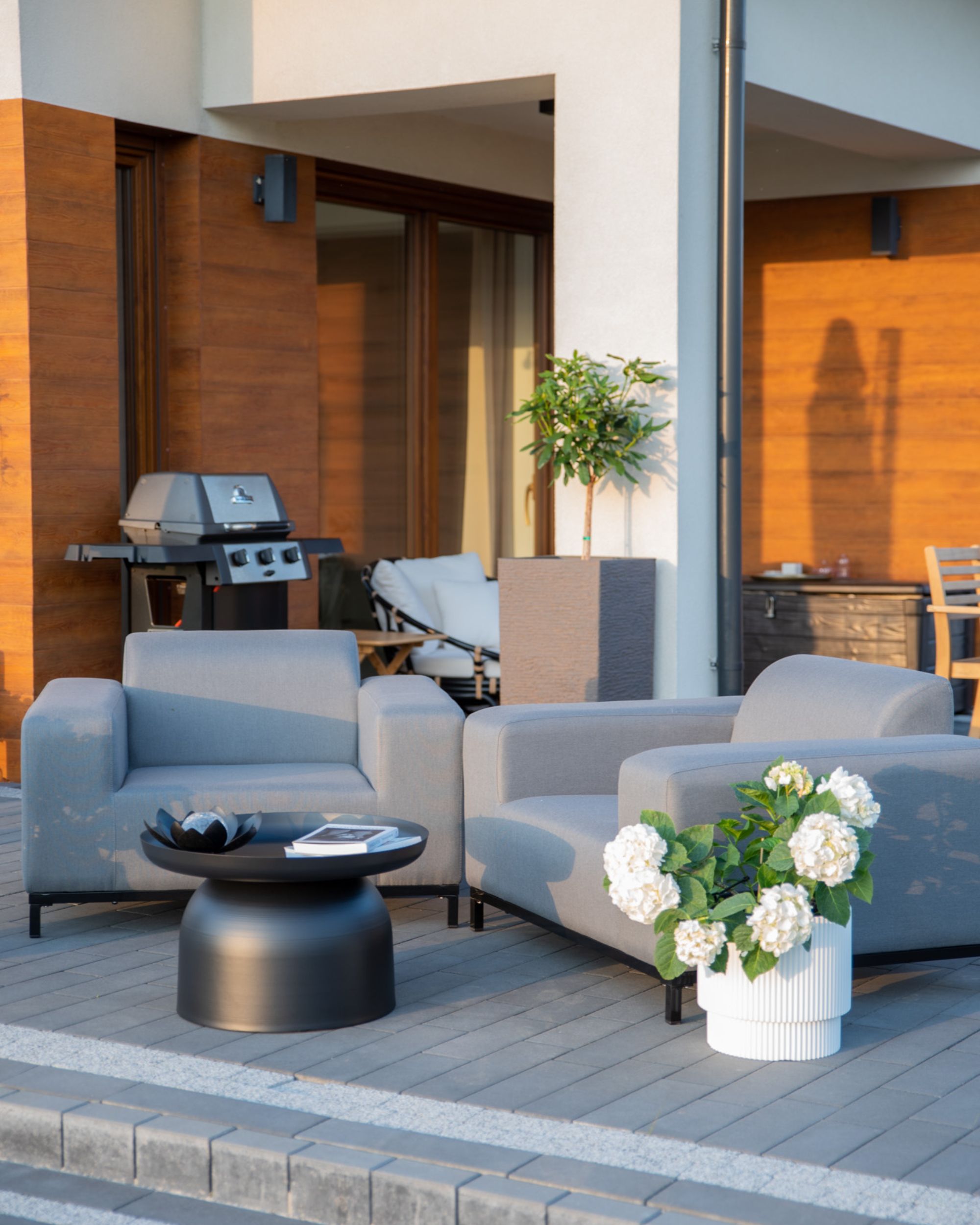 Fotel ROVIGO Szary | Beliani.pl