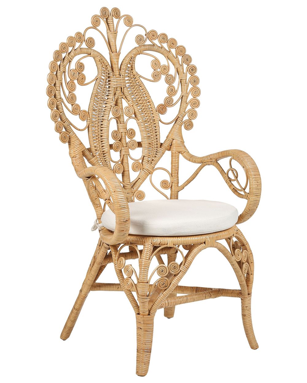 Chaise rattan store