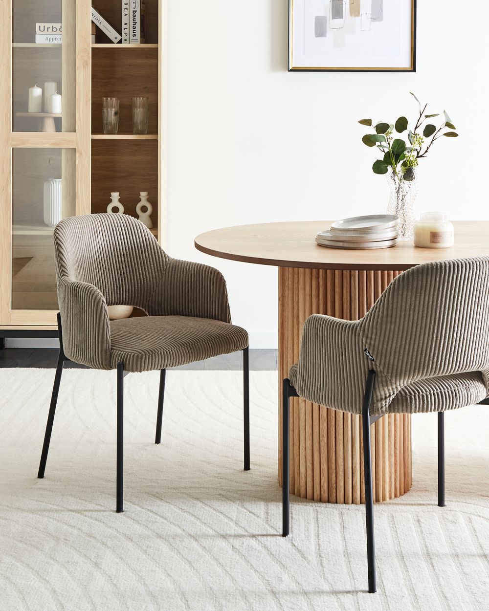 Set of 4 Dining Chairs EMORY Light Green | Beliani.co.uk