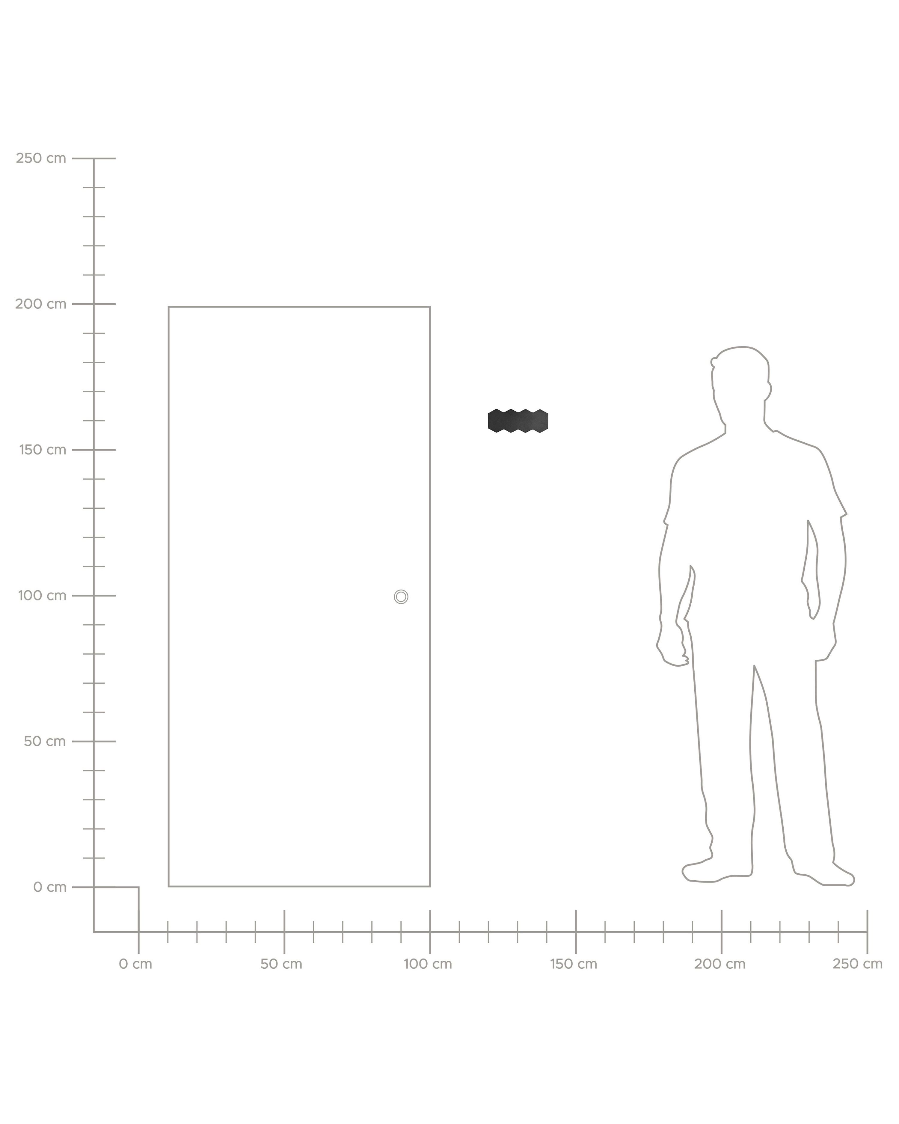 Set of 2 Outdoor LED Wall Lights WELDON Black | Beliani.co.uk