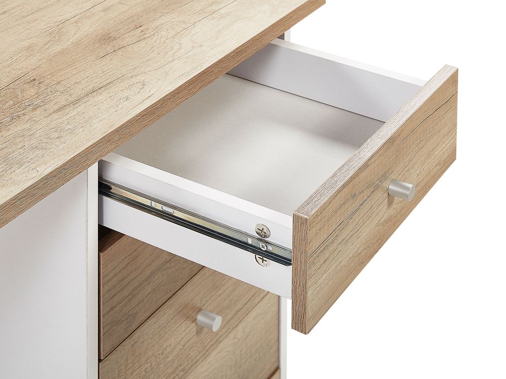 Wooden drawer shelf store