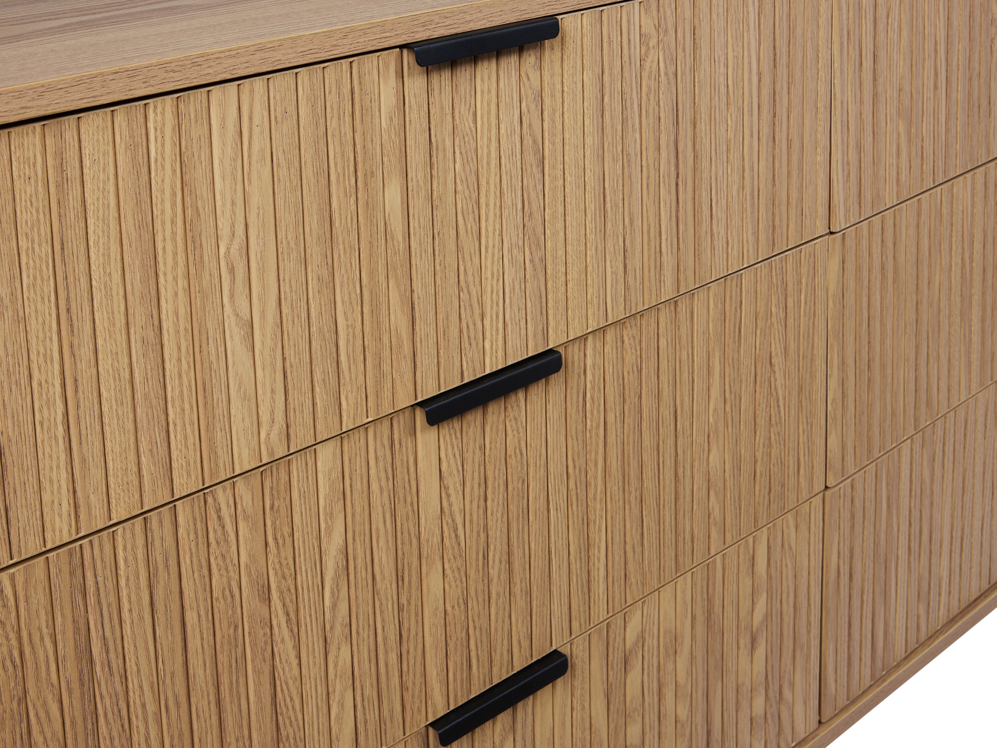 Byrå med 6 lådor BRADLEY Brun | Beliani.se