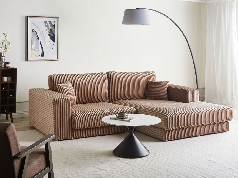 Sofa 3 Seater TROSA Boucle White | Beliani.co.uk