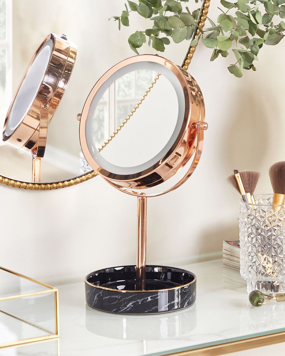Good lighted makeup mirror store