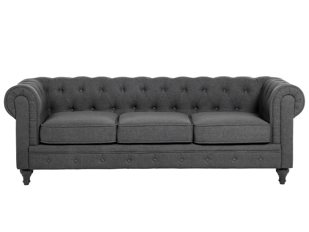 Chesterfield upholstered sofa store