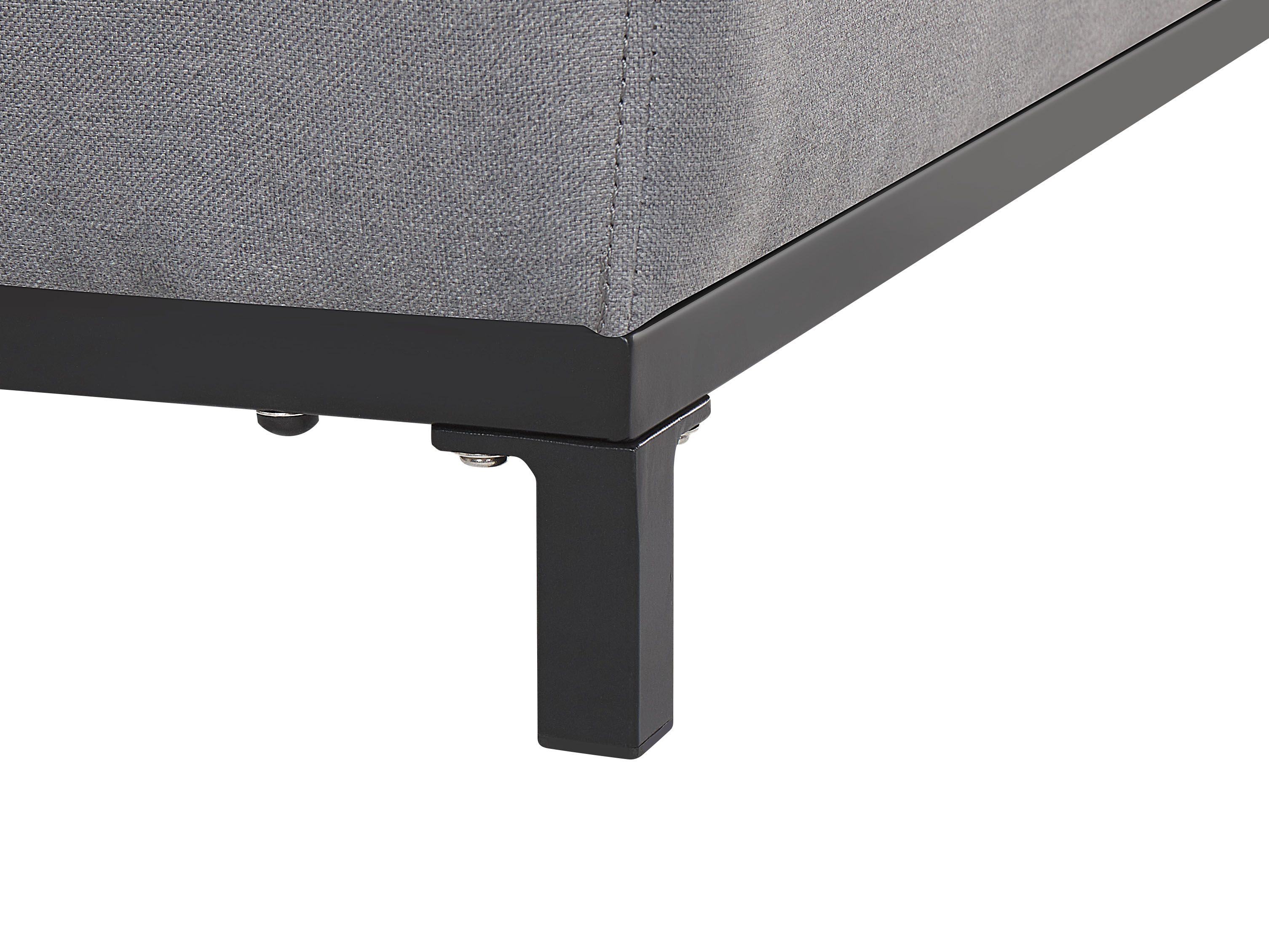 Lounge Set ROVIGO Polyester Grau | Beliani.at