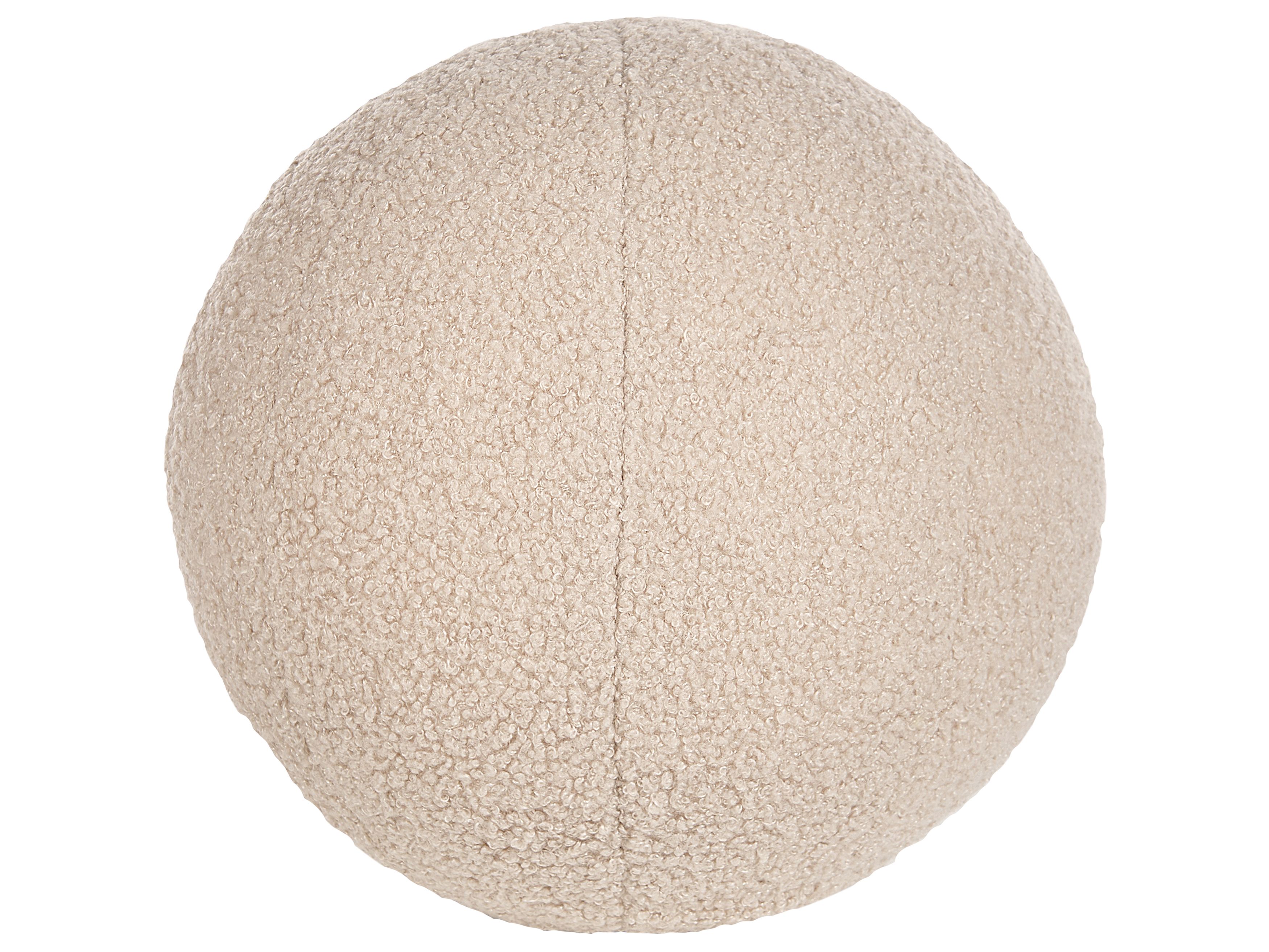 Ensemble de salon 5 places en bouclé beige LEIREN | Beliani.fr