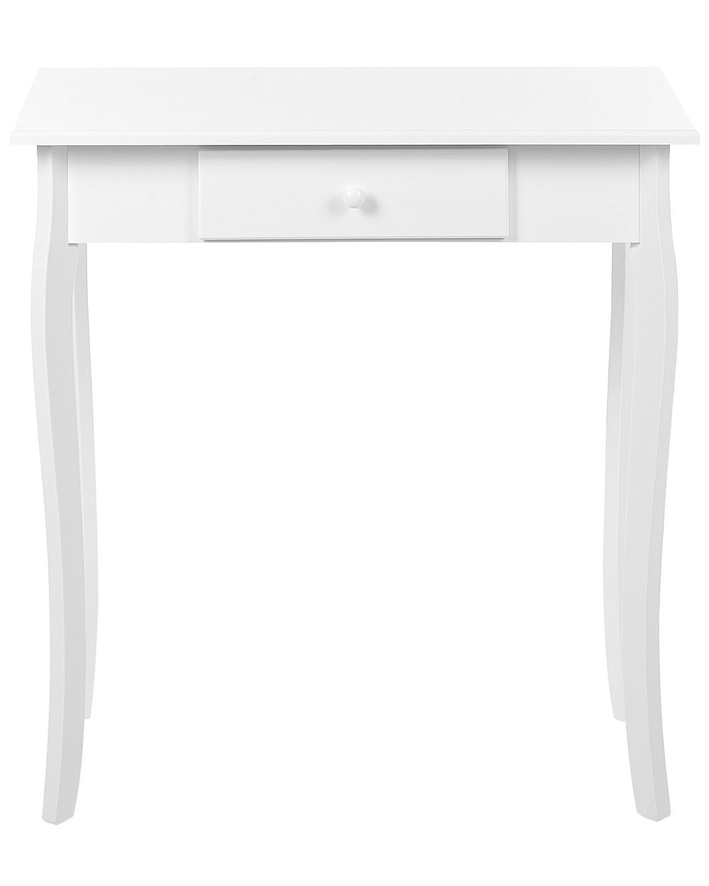 1 Drawer Console Table White ALBIA Beliani