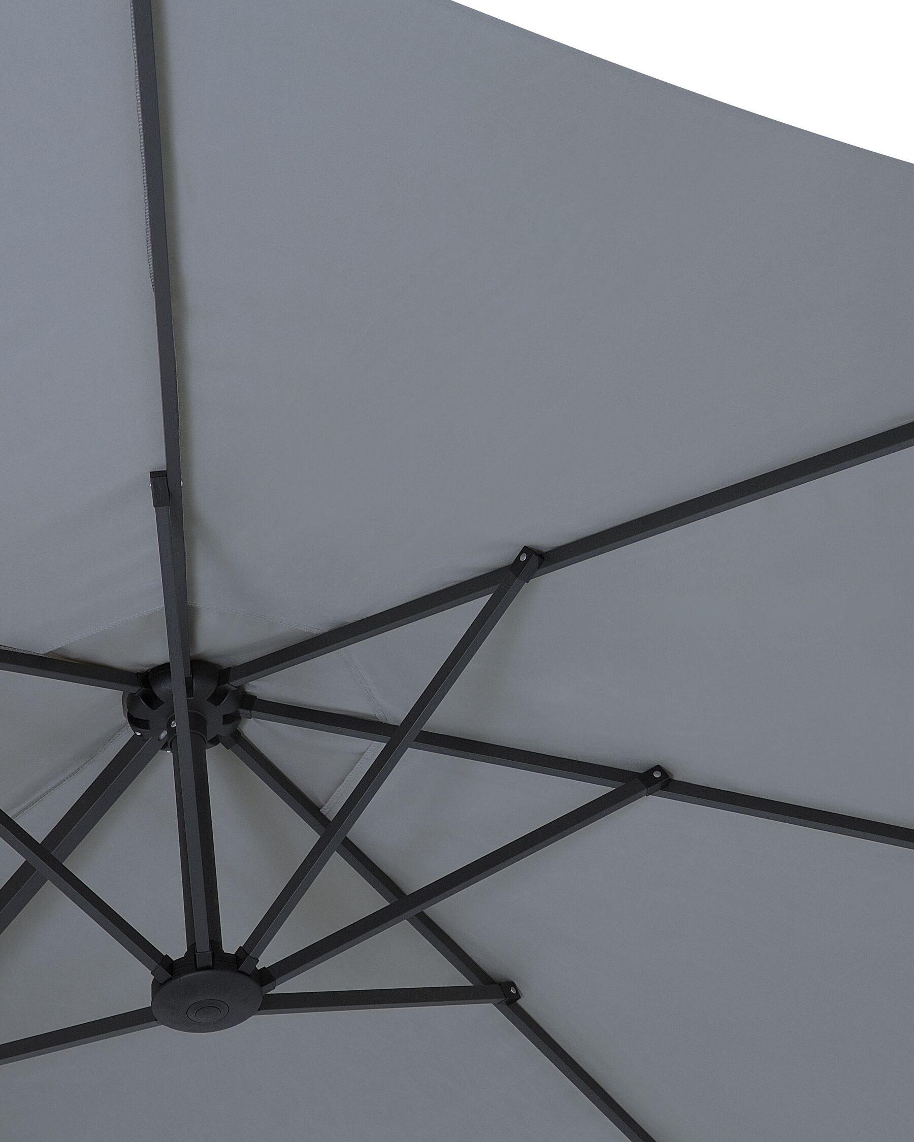 Parasol 460 cm SIBILLA Gris | Beliani.fr