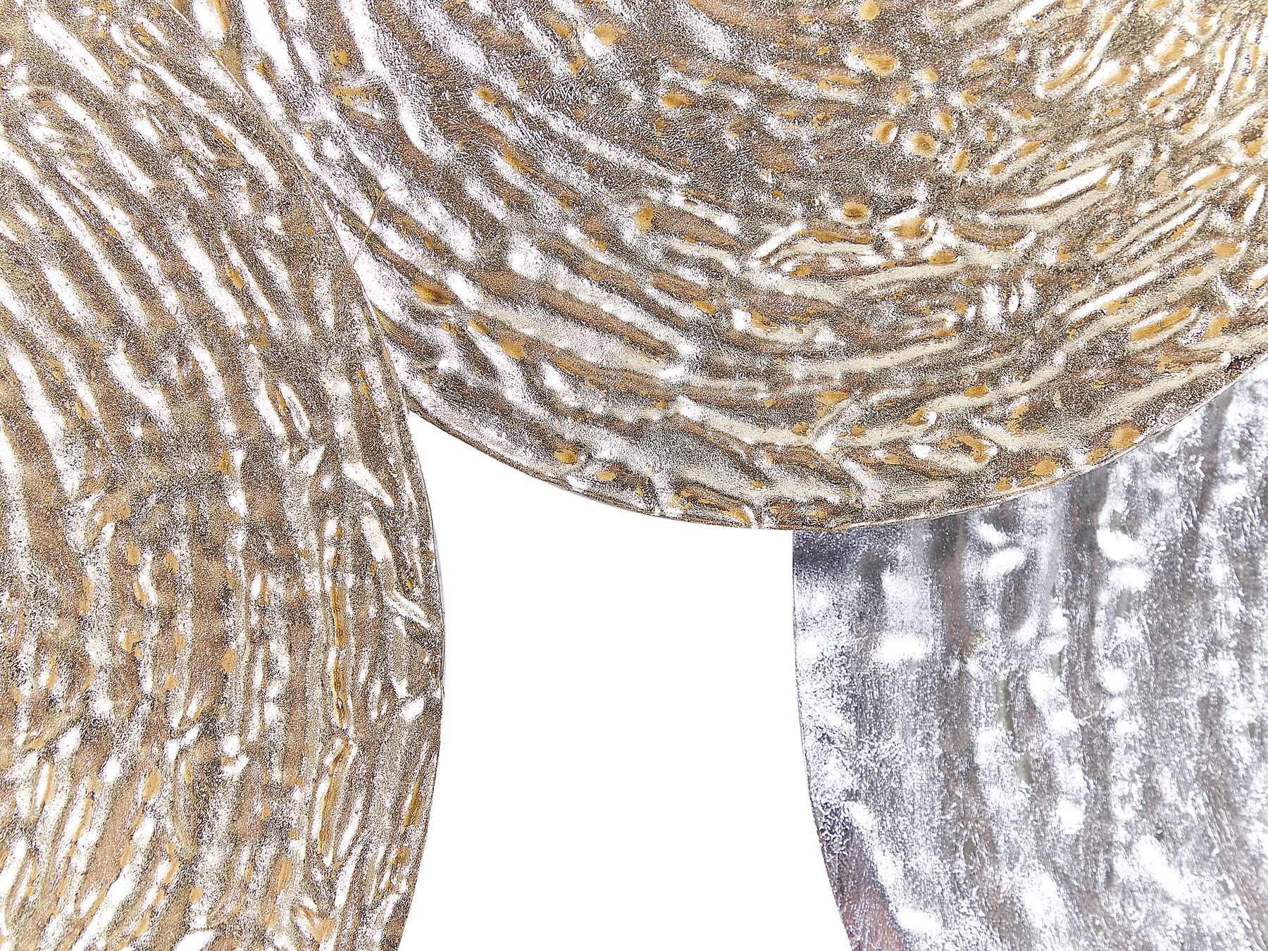 Wall Decor VANADIUM Metal 60 cm Gold | Beliani.co.uk