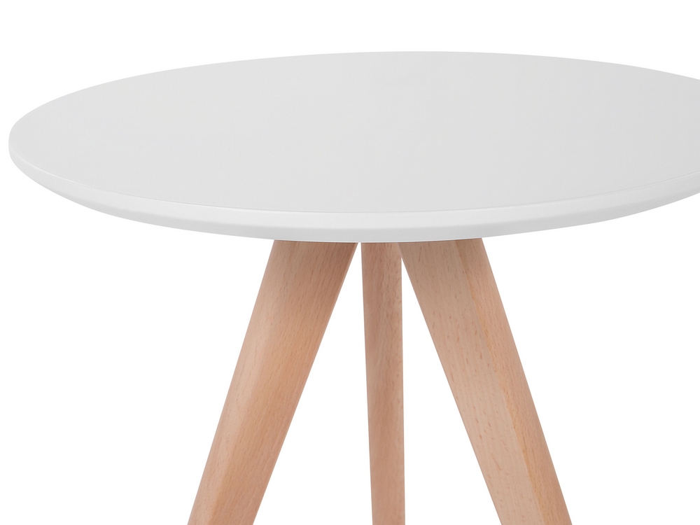 Set of 3 Coffee Tables White VEGAS Beliani
