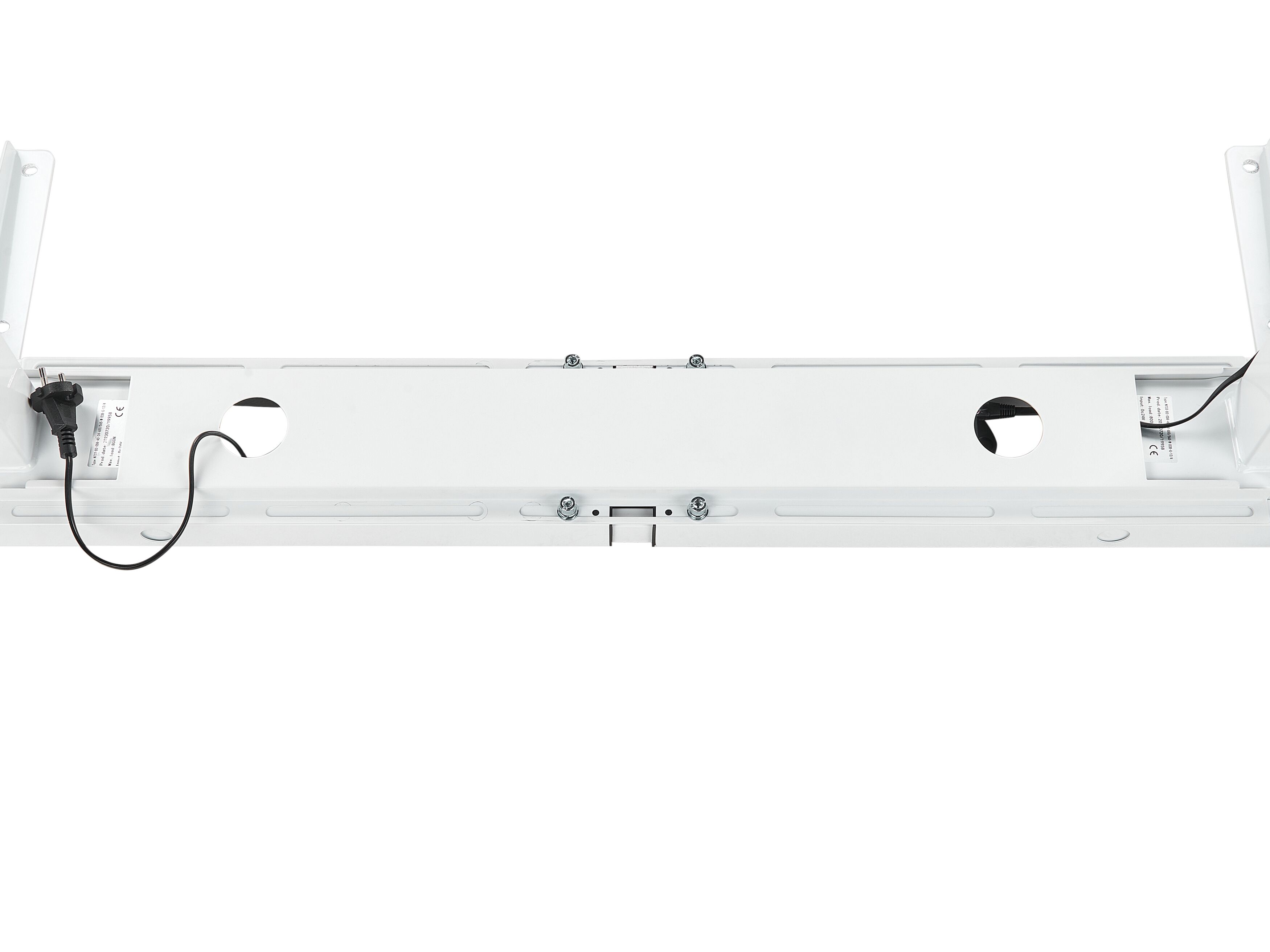 Cable Tray for Electric Adjustable Desk TRACIE White | Beliani.co.uk