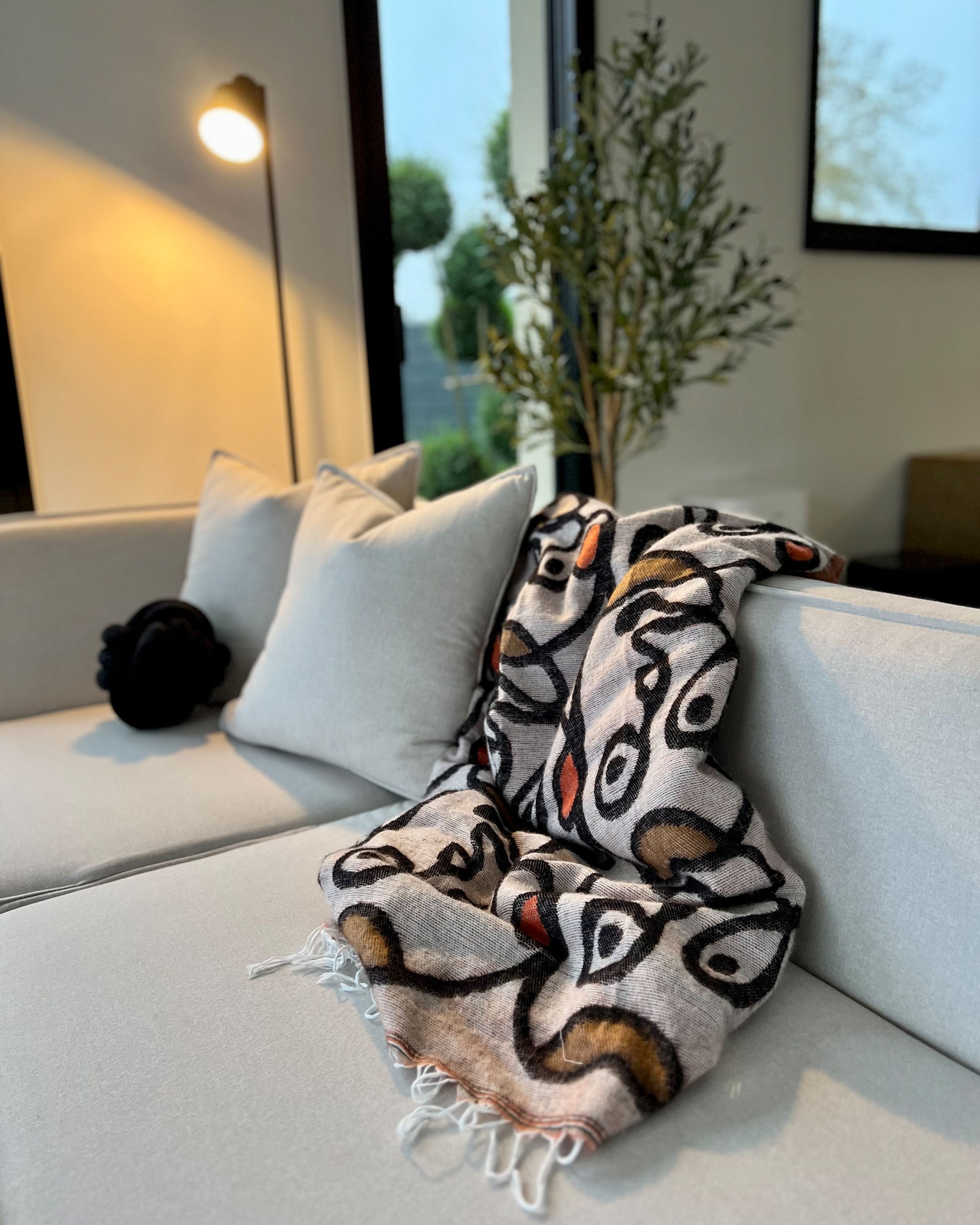 Couverture BARBOT 130 x 170 cm Multicolore | Beliani.fr