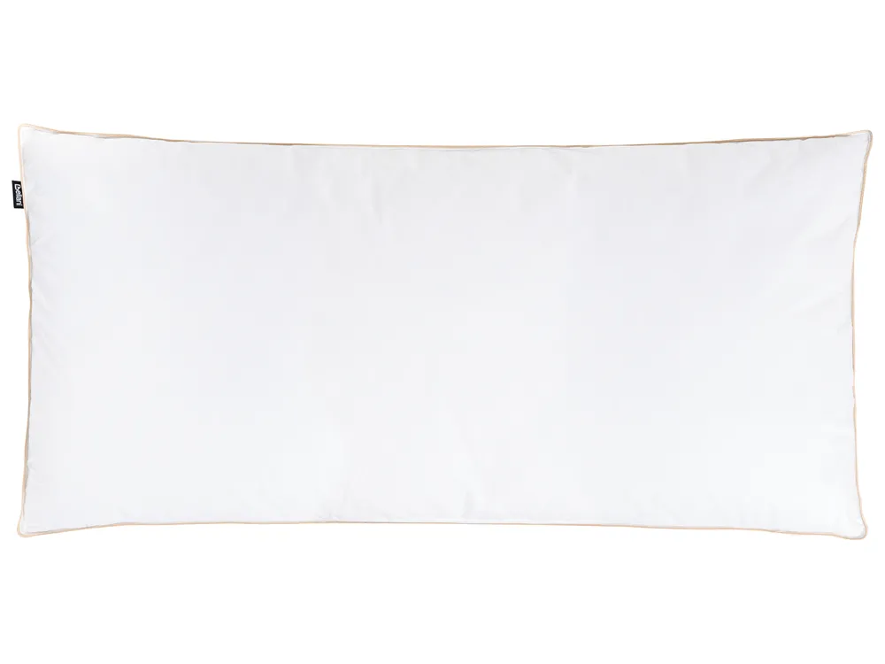3-Chamber Bed Pillow ETNA High Duck Feathers and Down 40 x 80 cm White ...