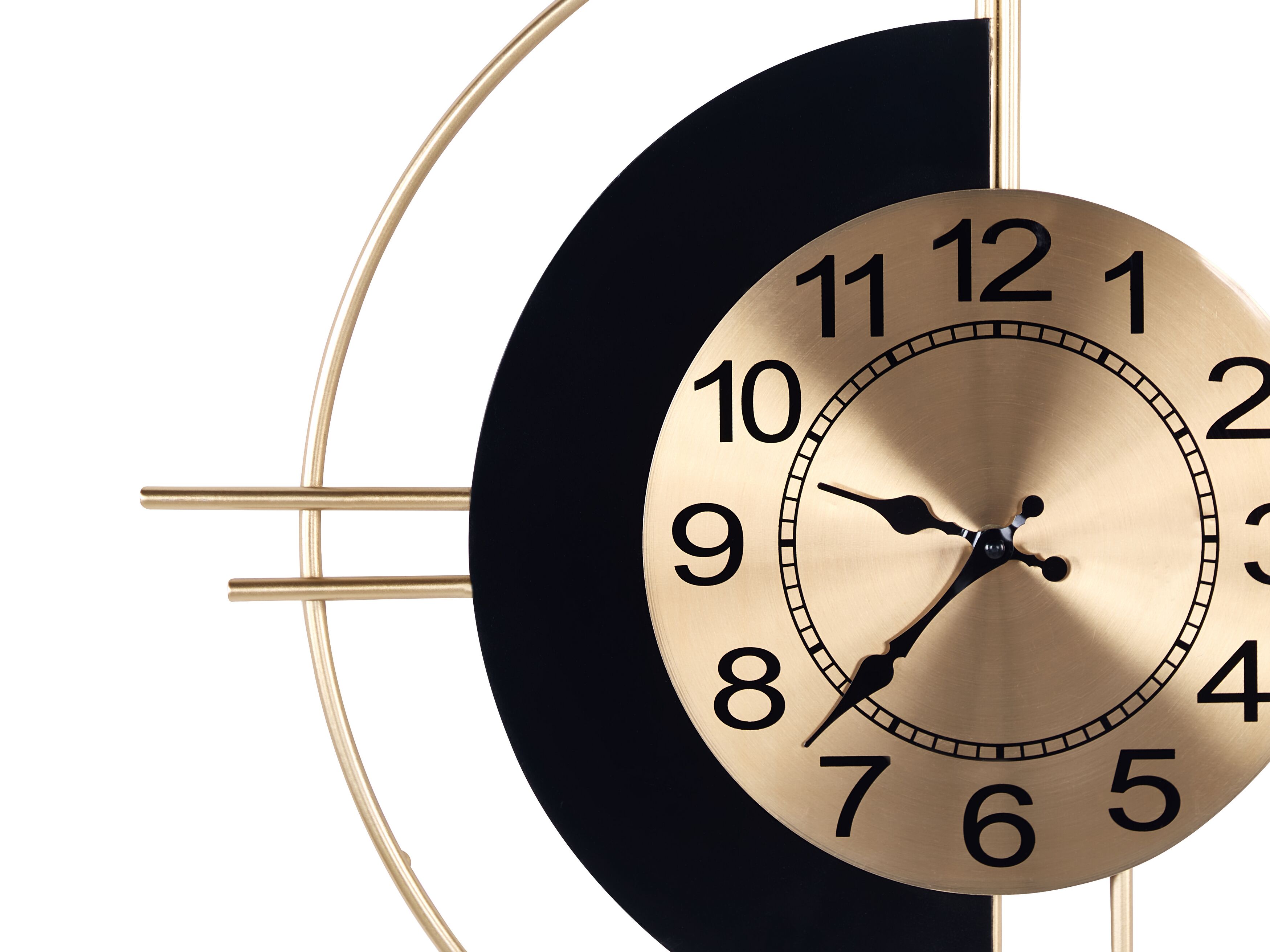 Wall Clock ALLOGNY 59 cm Metal Gold | Beliani.co.uk