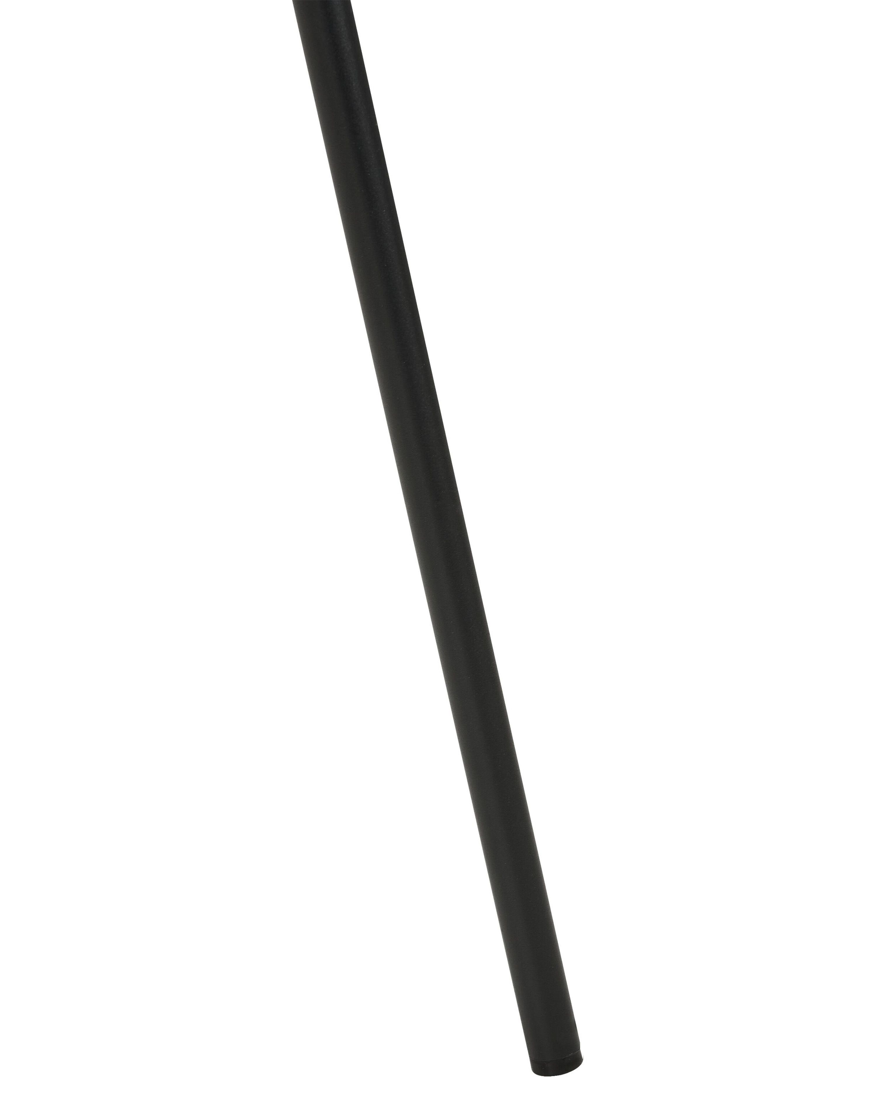 Esszimmerstuhl Bouclé Weiß Schwarz 2er Set Luana Belianide
