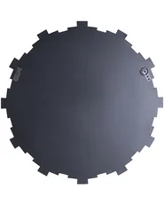Wall Mirror VIRE 70 cm 70 cm Silver | Beliani.co.uk