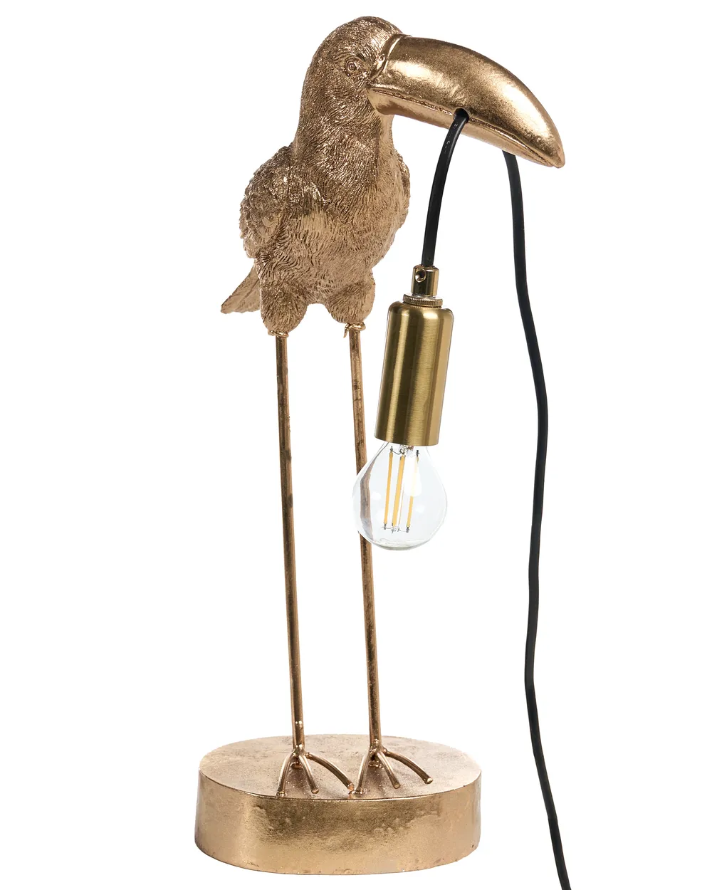 Tischlampe RAMIS Metall Gold | Beliani.de