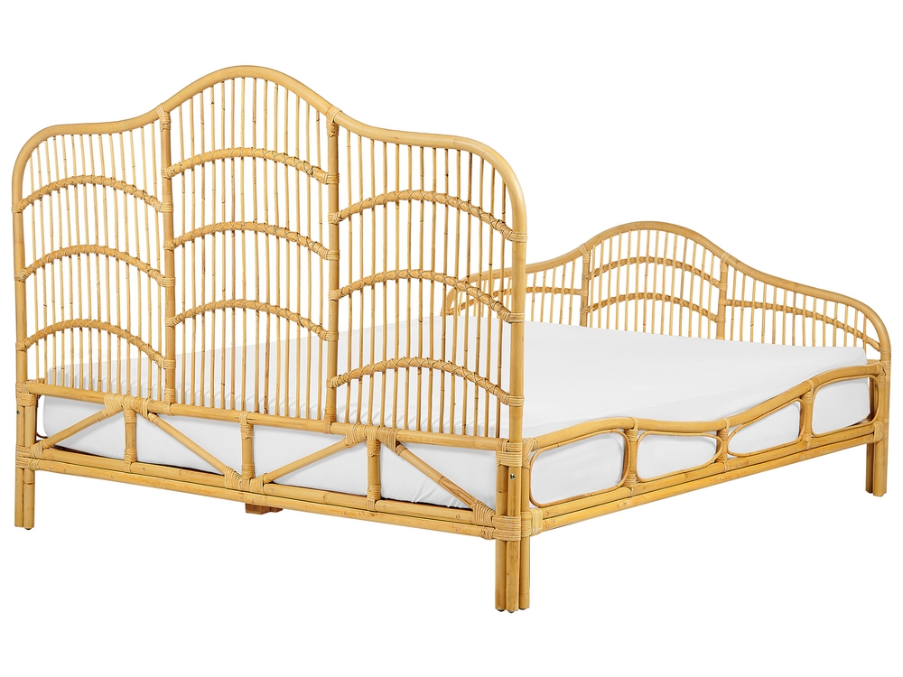 Twin rattan bed store
