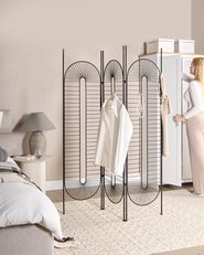 3 panelers rumdeler NOALE Sort 135 cm 170 cm | Beliani.dk