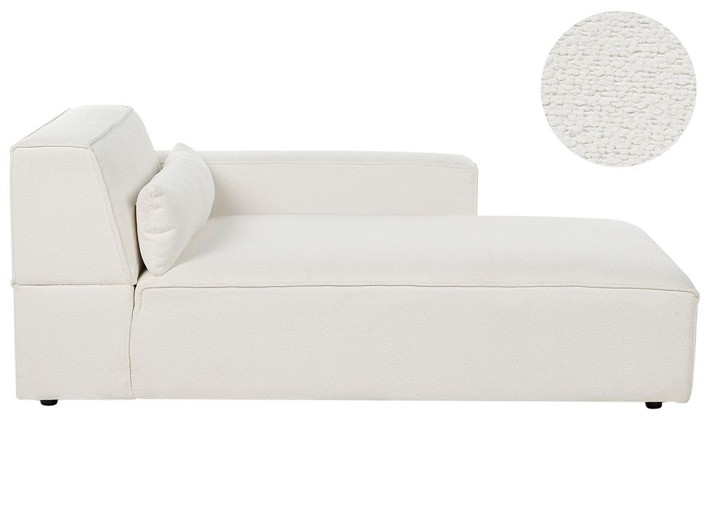 Right Hand Chaise Lounge MERI Velvet Dark Grey with Storage | Beliani.co.uk