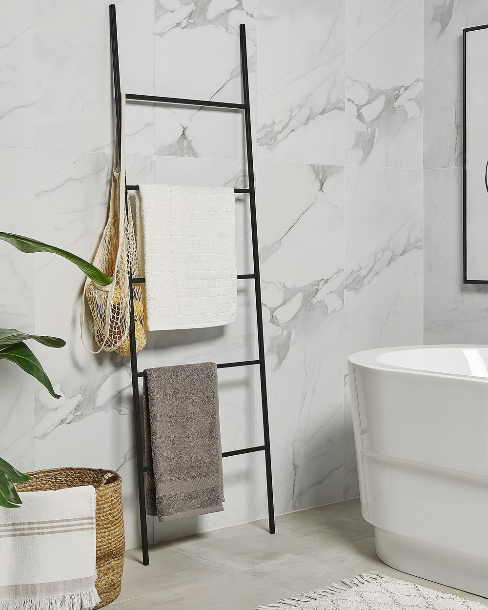 Hylla PADUA Metall Vit | Beliani.se