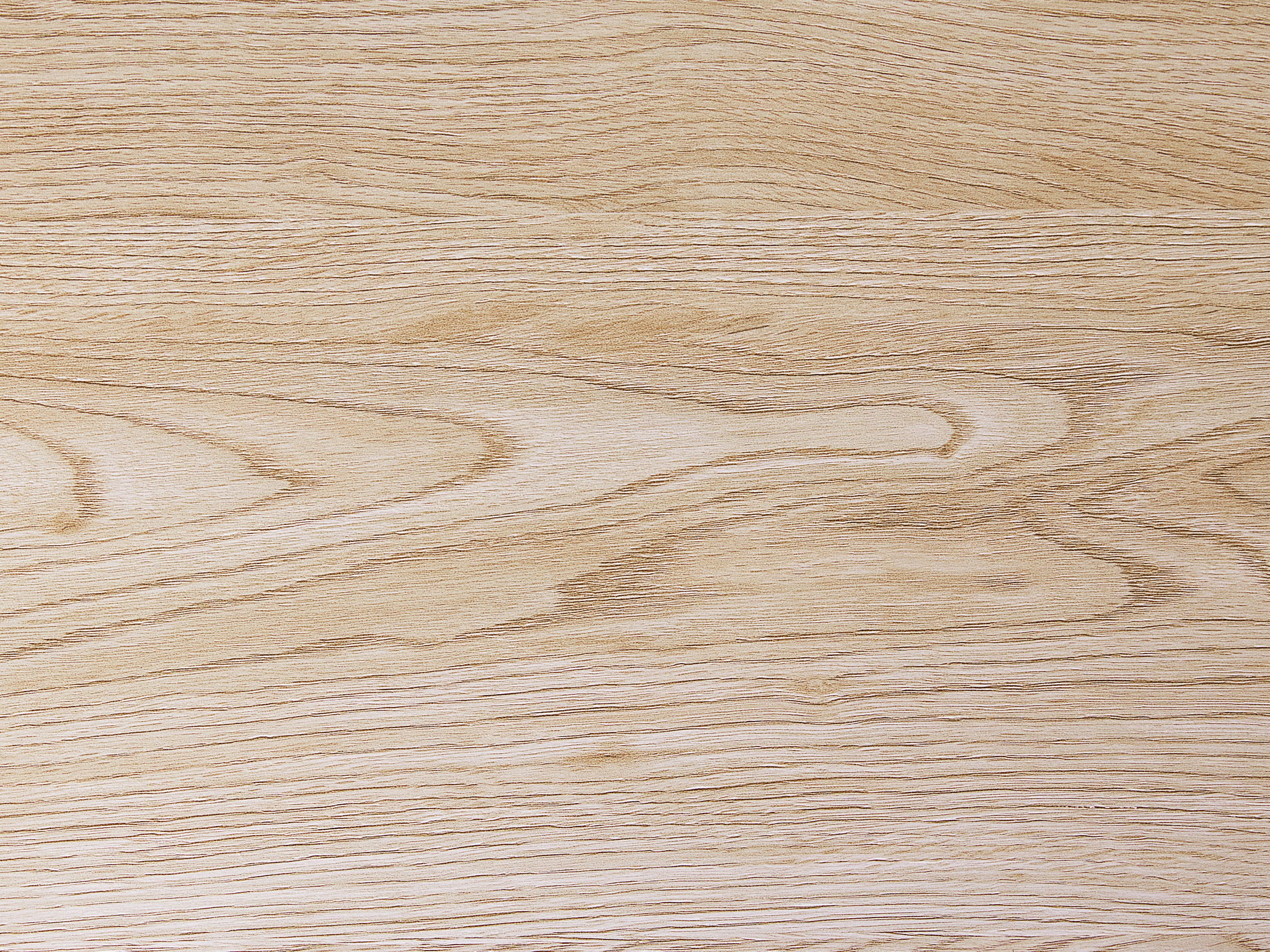 Dining Table GRAHAM Light Brown 180 cm 90 cm | Beliani.co.uk