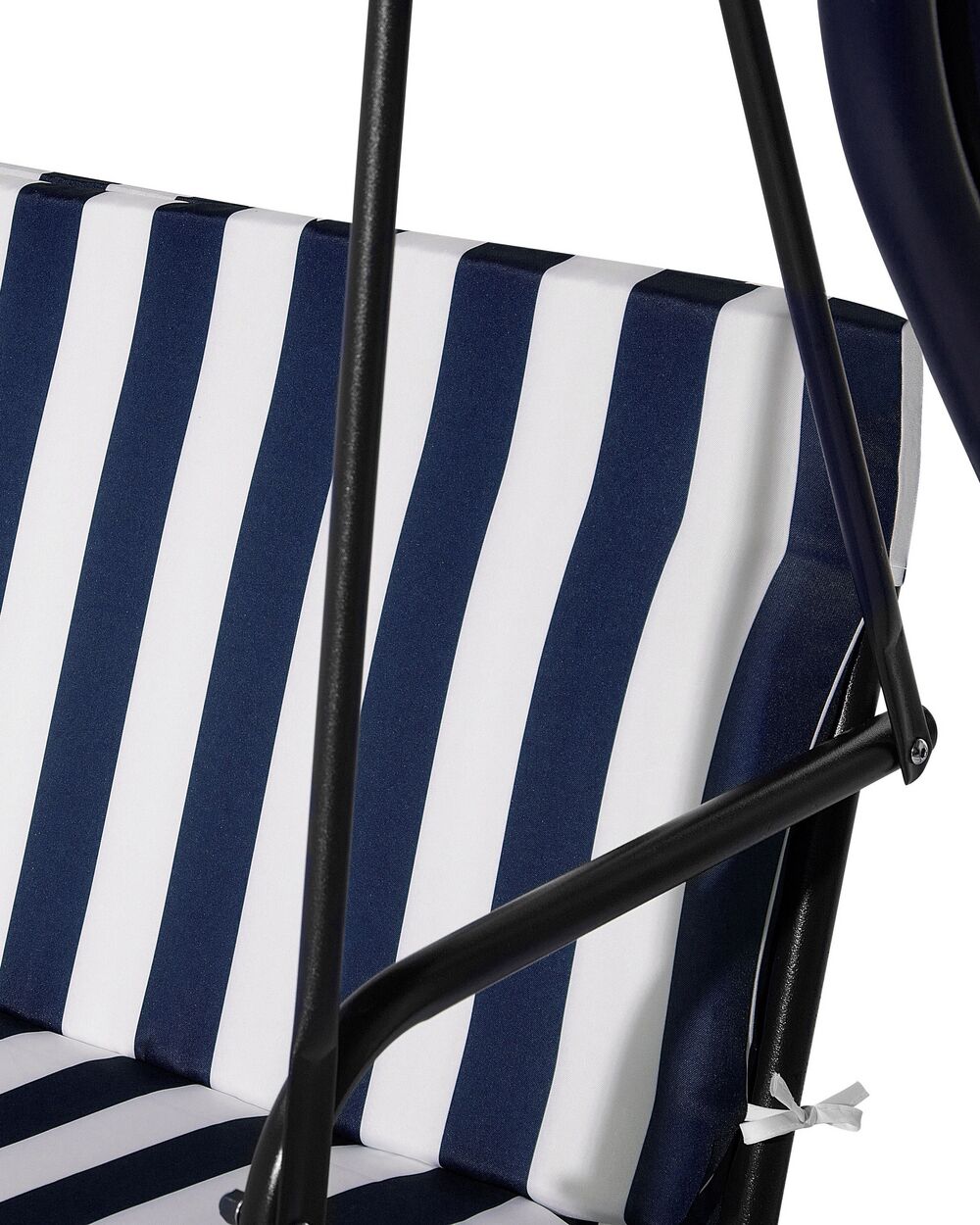 Patio Swing CHAPLIN Metal Dark Blue | Beliani.co.uk
