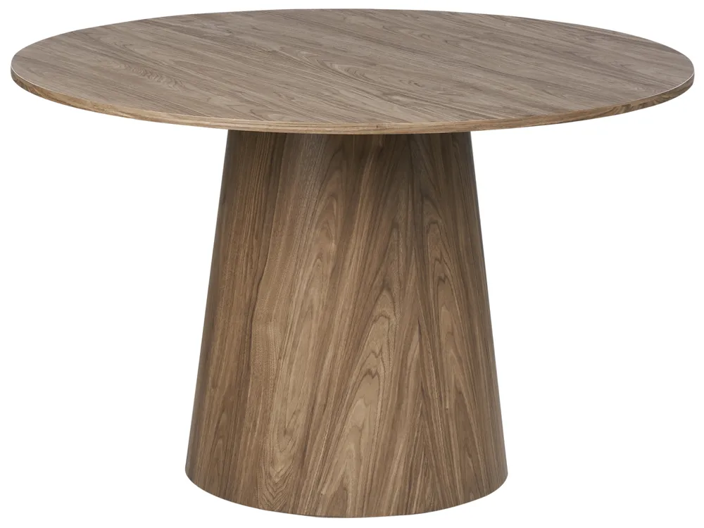 Table de salle à manger extensible TOMS Marron foncé 80 cm 100/130 cm ...