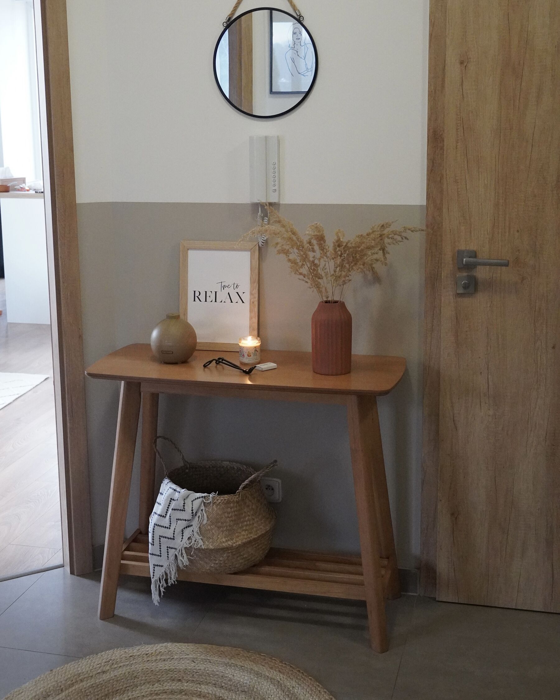 Console Table Light Wood TULARE | Beliani.de