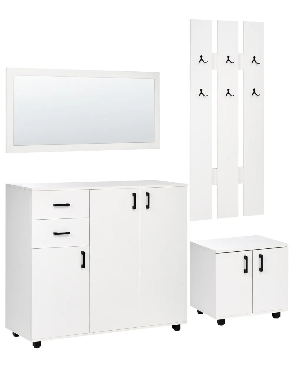 Set per corridoio BURRA Bianco | Beliani.it