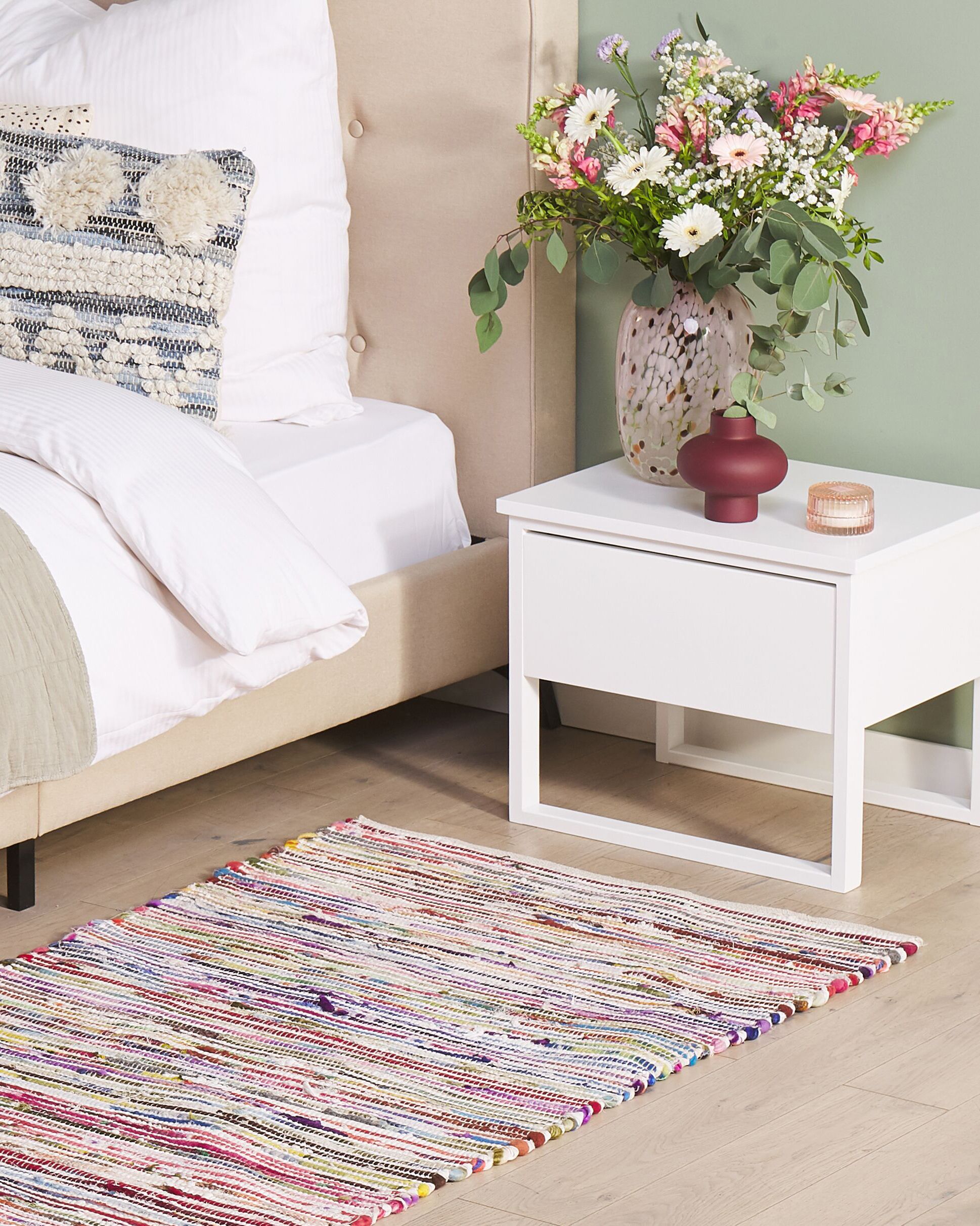 Area Rug 80 x 150 cm Multicolour BARTIN | Beliani.co.uk