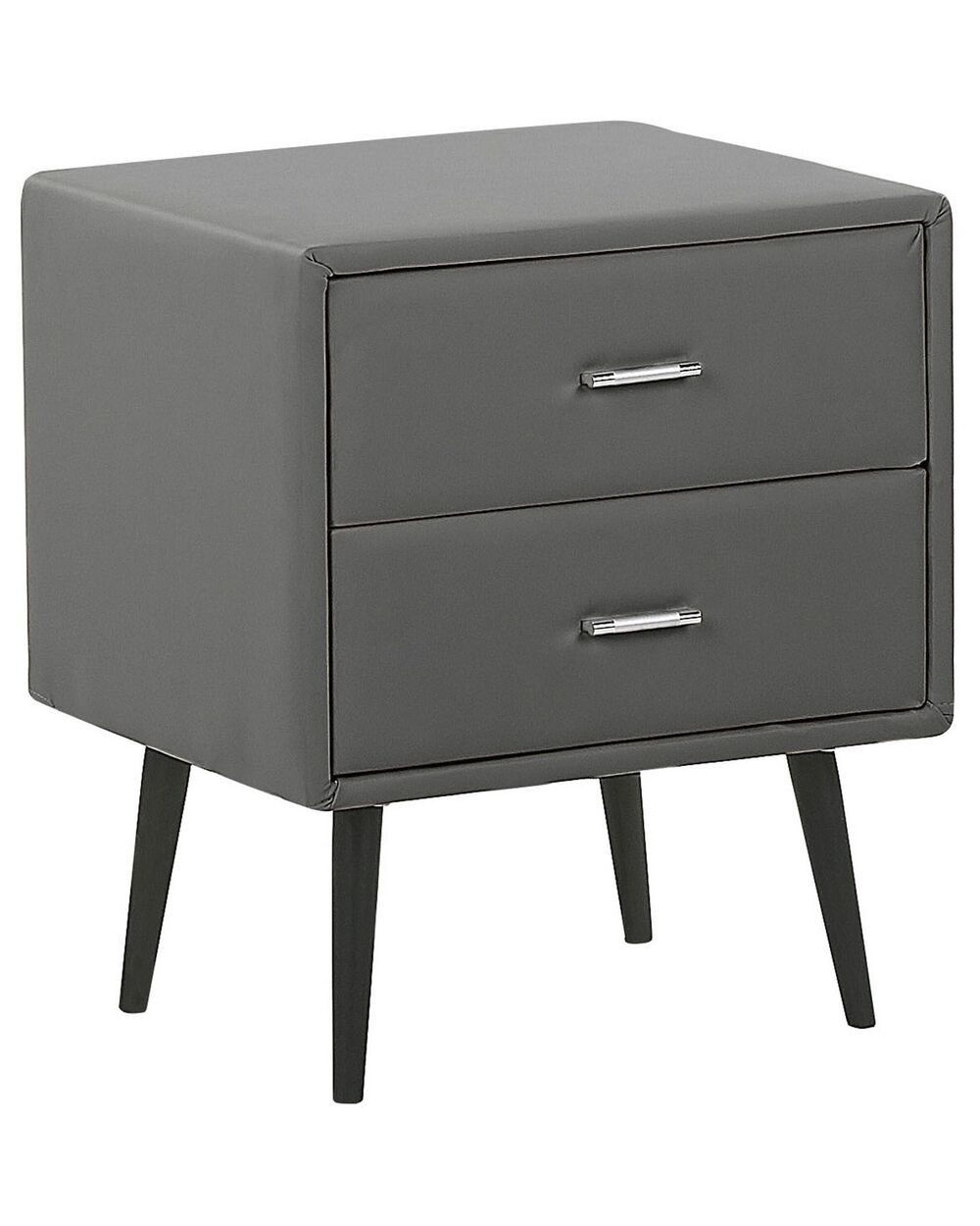 Black drawer side table store