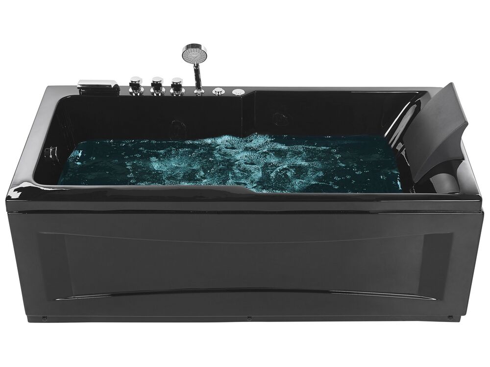 Corner Hot Tub with LED MILANO with Built-In Bluetooth Speaker 1810 x ...